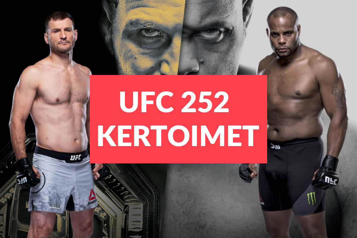UFC 252 Miocic vs Cormier 100 € Ilmaisveto | Kertoimet & Ennakko